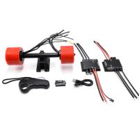 China Dual Drive 72mm Diameter Brushless Inwheel Hub Motor With Esc and Remote Combo for Electric Skateboard for sale