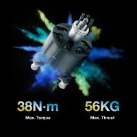 China 120100 61KG Thrust Powerful Large Drone Motor Brushless DC Motor for Big Aircraft VTOL Drrone UAV Paramotor and Paraglider for sale