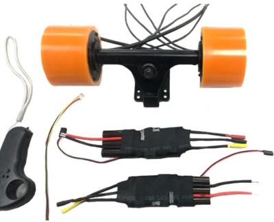 China Freerchobby Belt Drive Electric Skateboard 1500W 83mm 90mm Dc Hub Motor Combo Kits DIY Electric Longboard with PU Material for sale