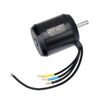 China 6374 190KV 3250W Dual Hub Belt Direct Drive Dc Brushless Motor for Electric Skateboard Robot Scooter Go Kart Ect for sale