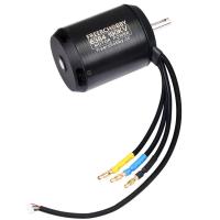 China 6384 190KV 4000W Dual Hub Belt Direct Drive Dc Brushless Motor for Electric Skateboard Robot Scooter Go Kart Ect for sale