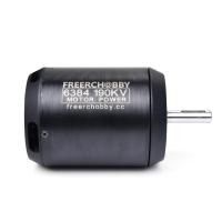 China 6384 190KV 4000W Dual Hub Belt Direct Drive Dc Brushless Motor for Electric Skateboard Robot Scooter Go Kart Ect for sale