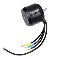 China 6354/6355 190KV 2450W Dual Hub Belt Direct Drive Dc Brushless Motor for Electric Skateboard Robot Scooter Go Kart Ect for sale