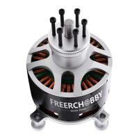 China 154120 40KW Brushless Motor & 120V500A ESC for Electric Paramotor for sale