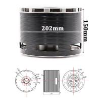 China FRC MP202150 60 70kw 160 170kg Thrust Ultralight Aircraft Airplane Heavy Duty Electric Brushless Motor for sale