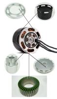 China FRC MP202150 60 70kw 160 170kg Thrust Ultralight Aircraft Airplane Heavy Duty Electric Brushless Motor for sale
