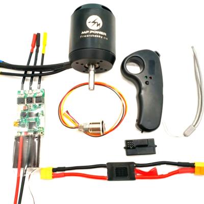 China 6374 Brushless Motor/vesc V4/2.4g  Remote Kits for Electric Skateboard for sale