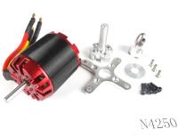 China Freerchobby 4250  KV650 RC Brushless DC Motor for RC Foam Plane and RC Drone for sale