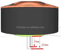 China MP10850 50KV 7kw Outrunner Brushless Motor Permanent Magnet Construction for Electric Bikes and Bicycles for sale