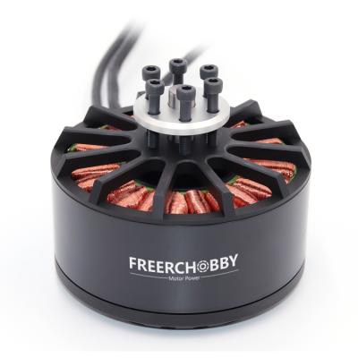 China FRC 12070 Brushless Motor Kv80 High Efficiency 10kg 20kg 30kg Thrust for Uav Drone Helicopter for sale