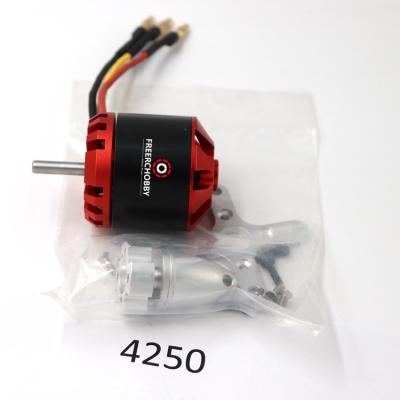China Freerchobby 4250 650kv RC Hobby Dc Outrunner Brushless Motor Remote Control Electric Motor for Jet Plane Toy Glider Plane for sale