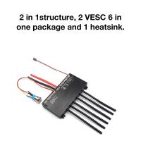 China VESC 6 Electric Skateboard ESC Dual Drive 200A Output Electric Skateboard Surfboard Speed Controller ESC for sale