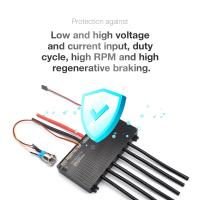 China FRC Dual Motor 3S- 12S 200A Electric Skateboard ESC FOC Speed Controller VESC_TOOL Compatible for Autonomous Delivery Robots for sale