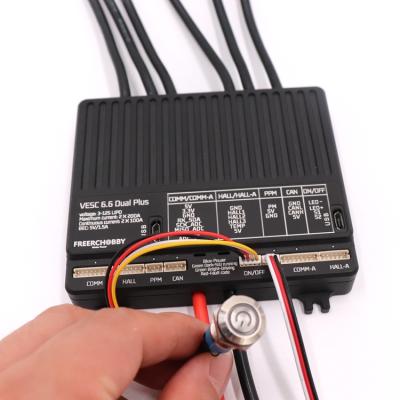 China Electric Skateboard Double VESC 6  Electronic Speed Controller for Autonomous Delivery Robots Skateboard Go Kart agv for sale