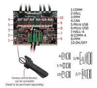 China Freerchobby 12S 200A High Current ESC Based on VESC 6 Waterproof Good Heat Dissipation Motor Speed Controller for sale