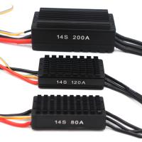 China Freerchobby 14S 80A High Current ESC Waterproof Motor Speed Controller with Good Heat Dissipation for sale