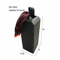 China 60V 55Ah 72V 32Ah 40Ah Li Ion Battery Pack NMC Upgrade for Sur Ron Light Bee for sale