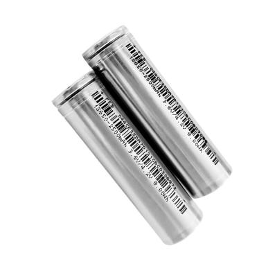 China 18650 Lithium Ion Battery Cell 2500mAh 3.7V Rechargeable Long Life Cycle 600 Cycles for sale