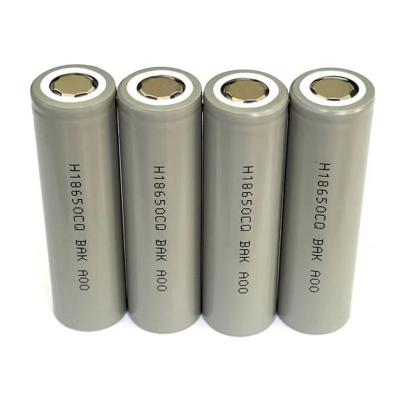 China 2550mAh 3.7V 18650 Rechargeable Lithium Battery Cell 1000 Cycles High Grade for sale