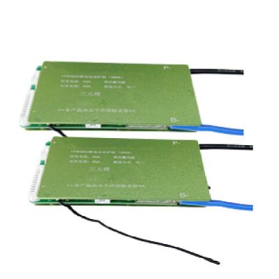 China 3.7V 17S 60V 45A Li Ion BMS Protection Board PCB Common Port with Balance for sale