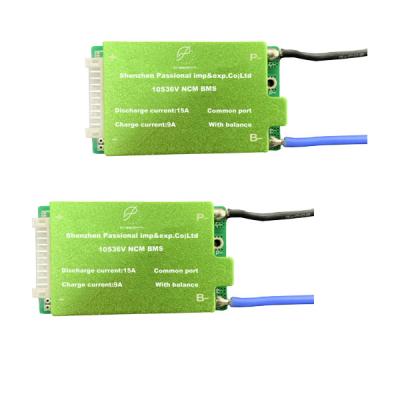 China 0.065mm Min Line / Spacing Width Lithium Battery PCB BMS 10S 36V 15A for sale