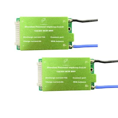 China Lithium Battery Protection BMS PCB Board 10S 36V 15A 0.065mm for sale