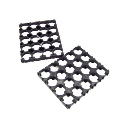 China 3x5 4x5 Battery Support Bracket Radiating Plastic 18650 Cell Holder for sale