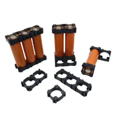 China ABS707 18650 Lithium Battery Holder 3 Cell 18.4mm Battery Support Bracket for Pack Assembly for sale