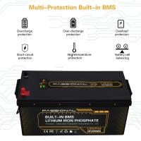 China 12V 200Ah LiFePO4 Lithium Battery Replace Lead Acid for Forklift EV Solar for sale