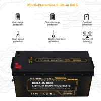 China E Bike 12V 150Ah Rechargeable Lithium Battery LiFePO4 Replace Lead Acid for sale