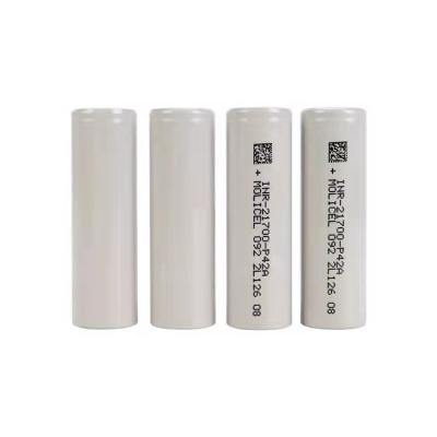 China 21700 P42A 3.7V 4200mAh 10C Li Ion Battery Cell Rechargeable 800 Cycles for sale