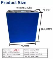 China 3.2v 280ah Lifepo4 Ev Battery Rechargable Solar Energy Storage for sale