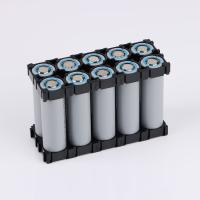 China 18650 Battery Cell Holder 2s5p 4s5p 6s5p 8s5p ABS Splicing Bracket 18.4mm Hole for sale