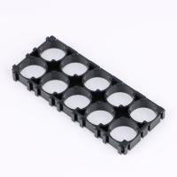 China 18650 Battery Cell Holder 2s5p 4s5p 6s5p 8s5p ABS Splicing Bracket 18.4mm Hole for sale