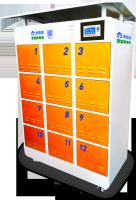 China 48V Lithium Battery Swapping Station 12 Grids EV Exchange Cabinet for sale