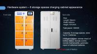 China Waterproof Power EV Battery Swapping Stations Tricycle 3 Wheeler Use With 8 Slots for sale