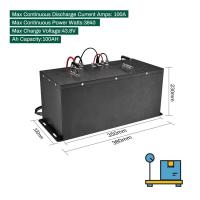 China LiFePO4 Golf Cart Battery Pack 36V 100Ah with APP Control Lithium Automotive for sale