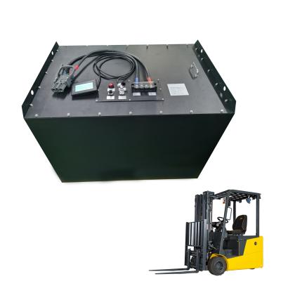 China 51.2V 72V 83.2V LiFePO4 Lithium Battery Pack 206Ah 618Ah for Electric Forklift with BMS LED Screen for sale