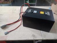 China 51.2V 48V 120Ah LiFePO4 Lithium Battery Pack for Golf Cart with BMS and Power Display for sale