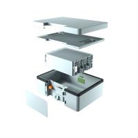 China 48V/51.2 V 100ah LiFePO4 Residential Storage Battery System Stack Mounted for sale