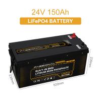 China Lithium LFP Residential Storage Battery System 24V 150Ah With BMS for sale