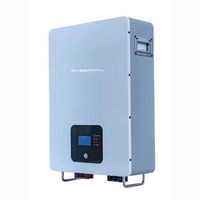 China 51.2V 100Ah Residential Solar Battery , Wall Mounted Lithium Battery Pack for sale