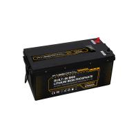China Waterproof LiFePO4 12V 250Ah Lithium Battery 0.5C Charging Ratio Replace Lead Acid for sale