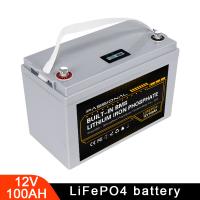 China 12V 100Ah LiFePO4 Battery ABS Case 11kg Lithium Ion for Electric Forklift for sale