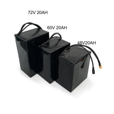 China Custom 12V-72V 10Ah-100Ah Rechargeable NMC Lithium Ion Battery Pack for Ebike for sale