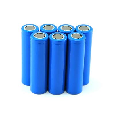 China Flashlight 1C 18650 Battery 2000mah 3.7 Volt Rechargeable Lithium Cell for sale