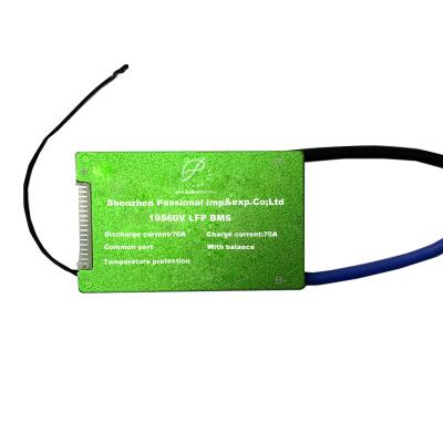 China 60V 70A 19S BMS Battery Management System LiFePO4 With Balance PCB for sale