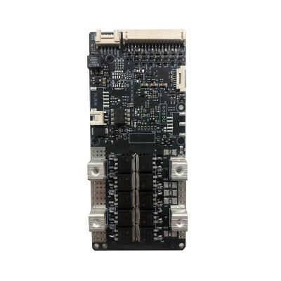 China BMS 13S 48V 100A 200A HASL Lithium Battery Protection Board 135*58*18mm for sale