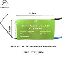 China NCM Li Ion Battery BMS 20S 72V 70A Lithium Battery Management System for sale