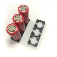 China 26650 Battery Holder Splicing Bracket 1X3 Lithium Battery Bracket Fireproof V0 Material for sale